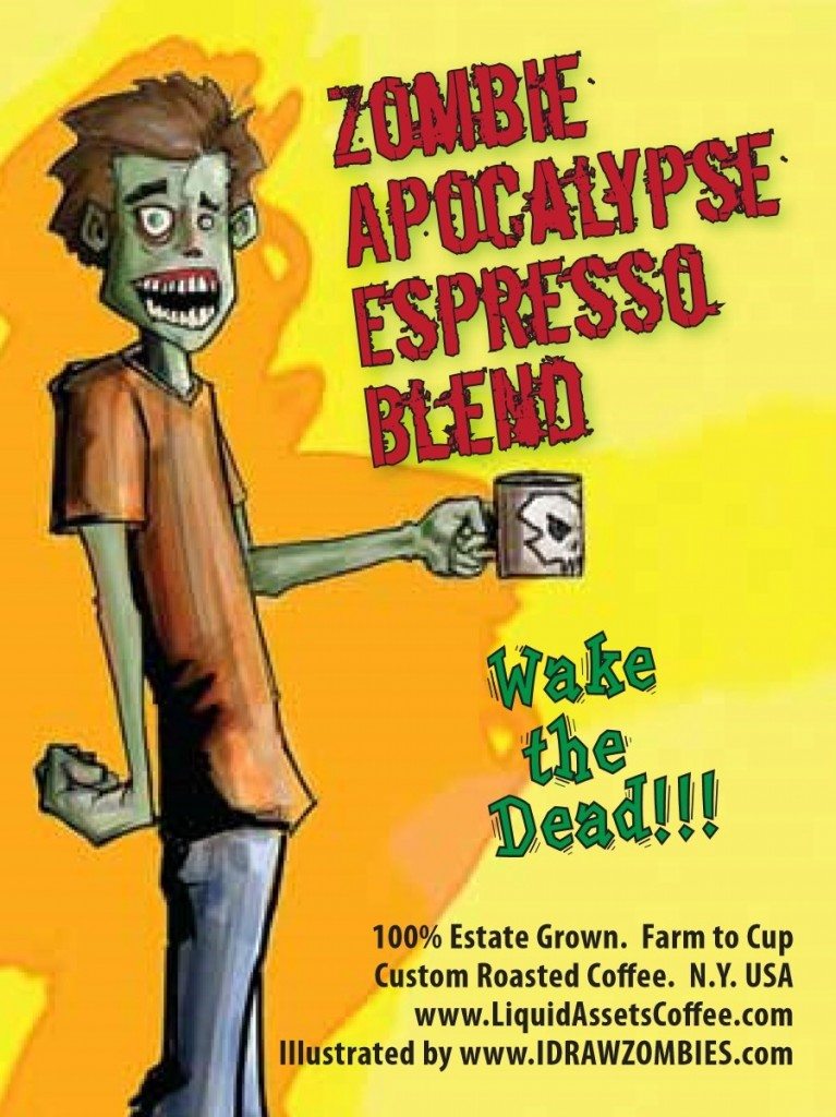 Zombie Apocalypse Espresso Blend "Wake the Dead" Coffee